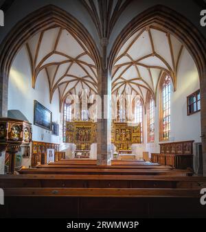 Catholic Church Interior - Hallstatt, Austria Stock Photo - Alamy