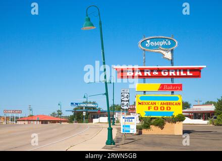joseph bar and grill in santa rosa on route 66 in new mexico Stock ...