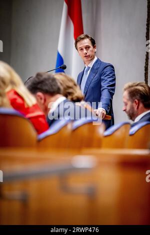 THE HAGUE - Laurens Dassen takes part during the first day of the ...