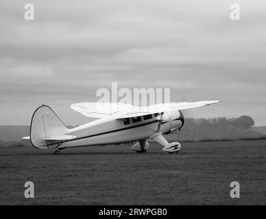 Vintage monoplane aircraft from the inter war years Stock Photo - Alamy
