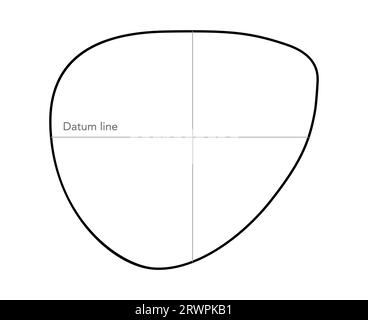 Box System of Measurement of Bifocal lens glasses Eye frame fashion ...