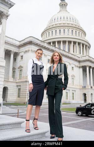 IMAGE DISTRIBUTED FOR HSUS - Tricia Helfer, Lala Kent, Chuck Laue, Sara ...