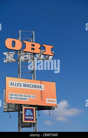 Vienna, Austria. OBI hardware store Stock Photo - Alamy
