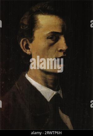Edward Munch - Self Portrait Stock Photo - Alamy