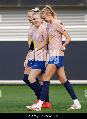 England's Esme Morgan during a press conference at the Dolder Grand in ...