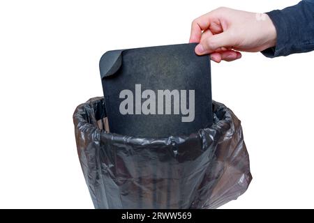 Close up of computer mouse used by a male hand Stock Photo - Alamy