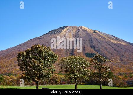 Mt. Daisen seen from Masumizu Plateau Stock Photo - Alamy