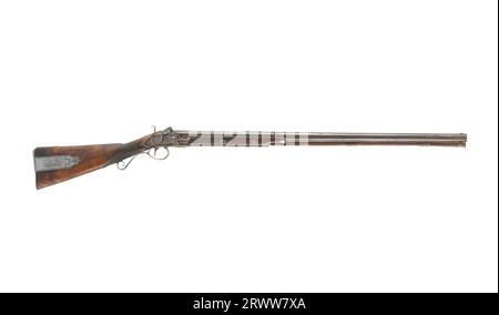 Rifle. Forsyth Percussion Fowler with Interchangeable Barrels. AF*43483 ...