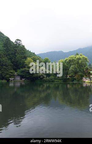 Kinrin Lake in Yufuin Stock Photo - Alamy