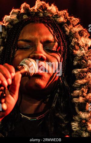 Copenhagen, Denmark. 20th Sep, 2023. The Swedish singer Tex performs a ...