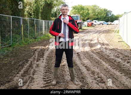Agri-inventor Colm Doran ahead of departing on day three of the ...