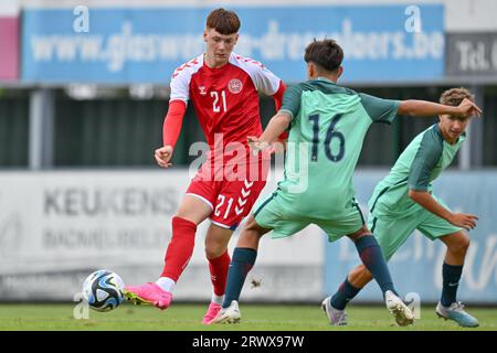 Tristan Panduro (21) of Denmark pictured during a friendly soccer game ...