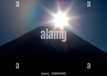 Diamond Mt. Fuji seen from Asagiri Highlands Stock Photo - Alamy