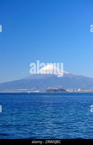 Fuji over Suruga Bay, Shizuoka Prefecture Stock Photo - Alamy