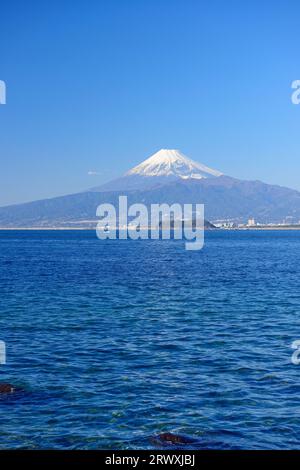 Fuji over Suruga Bay, Shizuoka Prefecture Stock Photo - Alamy