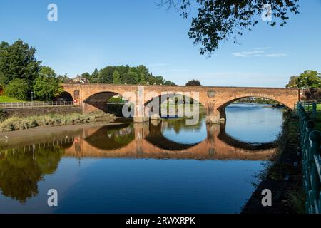 St Michael's Bridge built 1927 made with reinforced-concrete and faced ...