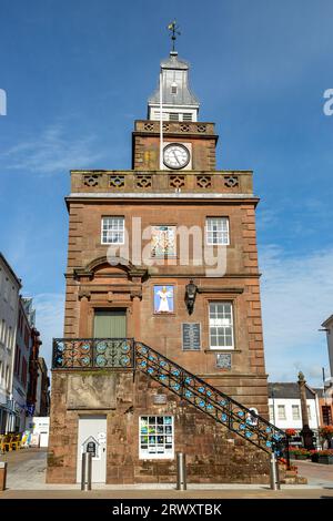 Dumfries pedestrianised Town Centre, Scotland Stock Photo - Alamy