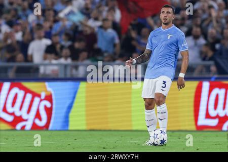 Lazio's Luca Pellegrini during the Italian Football Championship League A 2024/2025 match ...