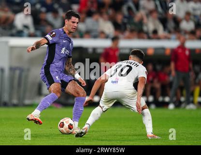 LINZ, AUSTRIA - SEPTEMBER 21: Sascha Horvath of LASK during the Admiral ...