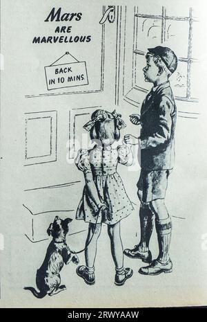 Mars is a British chocolate bar. It was first manufactured in 1932 in ...