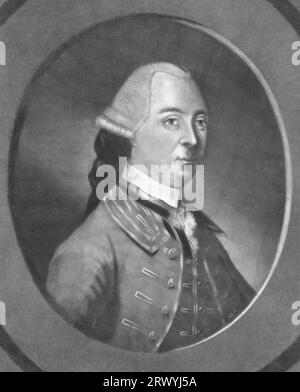 John Hancock (1737] – 1793) American Founding Father Stock Photo - Alamy