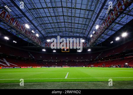 AMSTERDAM - Overview of the Johan Cruijff ArenA stadium during the ...