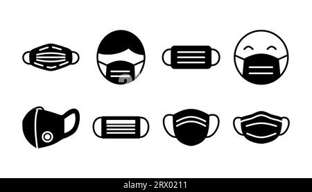 Face mask icon vector. medical Face Mask icon Stock Vector Image & Art ...