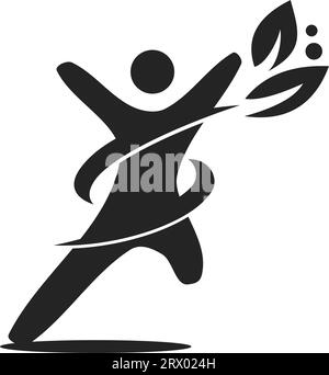 health nutrition logo template Isolated. Brand Identity. Icon Abstract ...