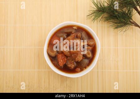Stewed Beef tendon Stock Photo - Alamy