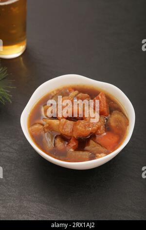 Stewed Beef Tendon Stock Photo - Alamy