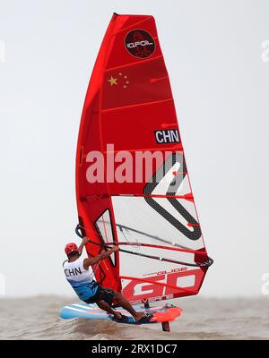 Ningbo, China's Zhejiang Province. 22nd Sep, 2023. Xue Chen (L ...