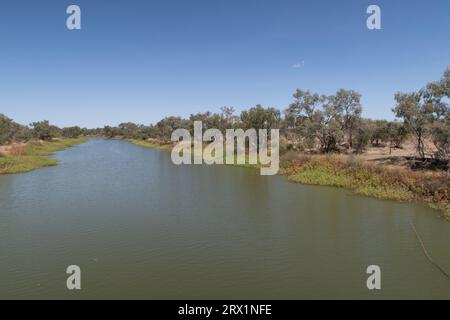 The Darr River is part of a massive outback river system in western ...