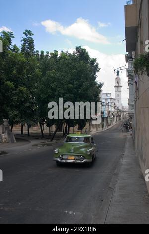 Car polluting the air Havana Cuba Stock Photo - Alamy