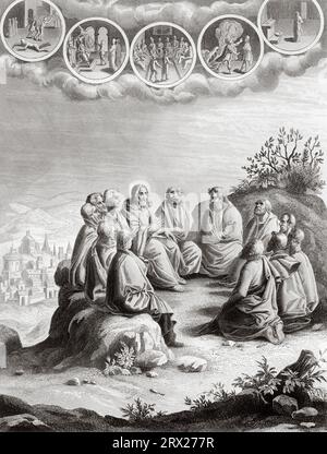 Sermon on the Mount. Our Lord Jesus preached the eight Beatitudes ...