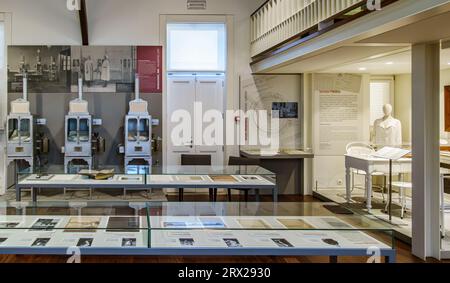 The Museu do Lactario (Milk Station Museum), Lisbon, Portugal. Heated ...
