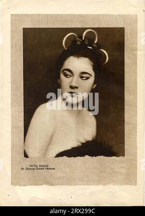 Nita Naldi - American stage performer and silent film actress. She was ...