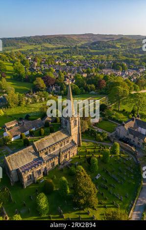 Baslow Church Derbyshire Peak District Spring Stock Photo - Alamy