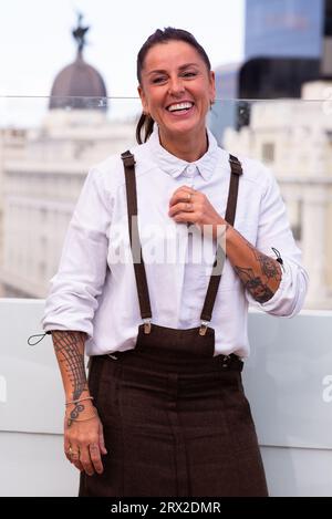 La Mari de Chambao poses for Europa Press, March 6, 2025, in Madrid ...