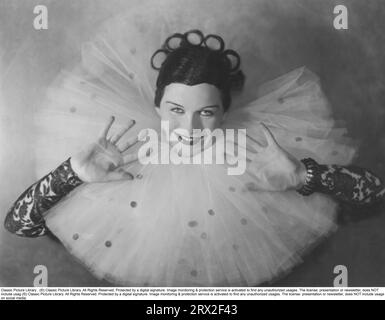 Actors in costume on stage performing in the 'slosh' scene an amateur ...