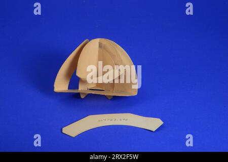 Geometric model by A. Harry Wheeler, Polar Spherical Triangles. MA ...