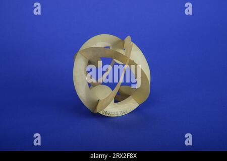 Geometric model by A. Harry Wheeler, Collapsible Spherical Polar ...