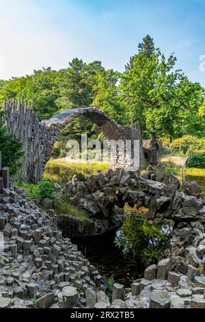 Rakotzbrucke (Devil´s Bridge), Kromlau Azalea and Rhododendron Park ...