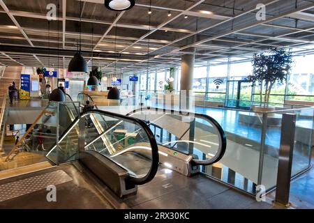 Mechanical stairs at IKEA store, Vénissieux, Rhone, AURA Region, France ...