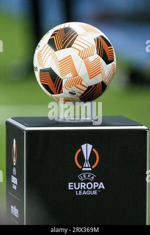 UEFA Europa League soccer match Betis vs Feyenoord at La Cartuja ...