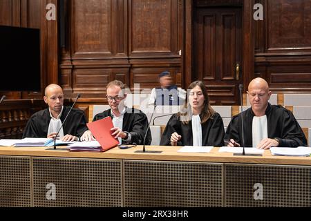 Lawyer Cedric Monheim, Lawyer Koen De Backer, Lawyer Justine De Nys and ...