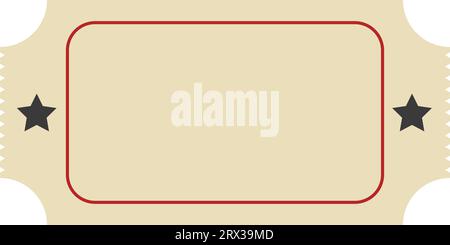 Template tear off ticket pass, ticket event invitation stock ...