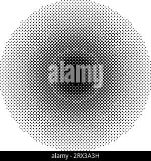 Halftone circles size circles gradations dot, pop art pattern Stock ...