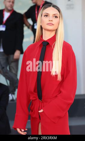 VENICE, ITALY - SEPTEMBER 04: Fancy Alexandersson attends a red carpet ...