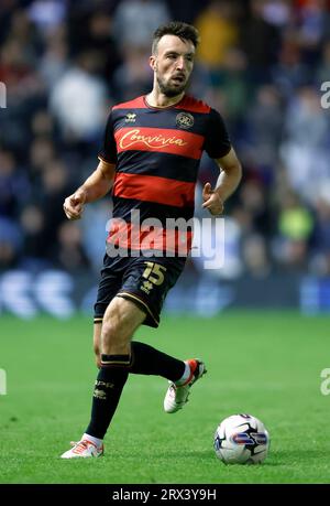 Queens Park Rangers' Morgan Fox celebrates scoring their side's second ...