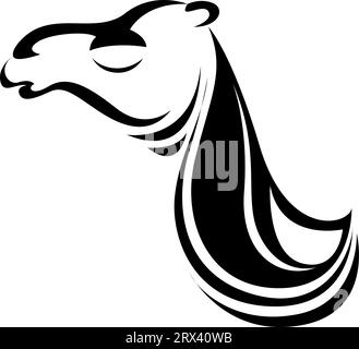 Camel drawing, vintage animal illustration vector Stock Vector Image ...